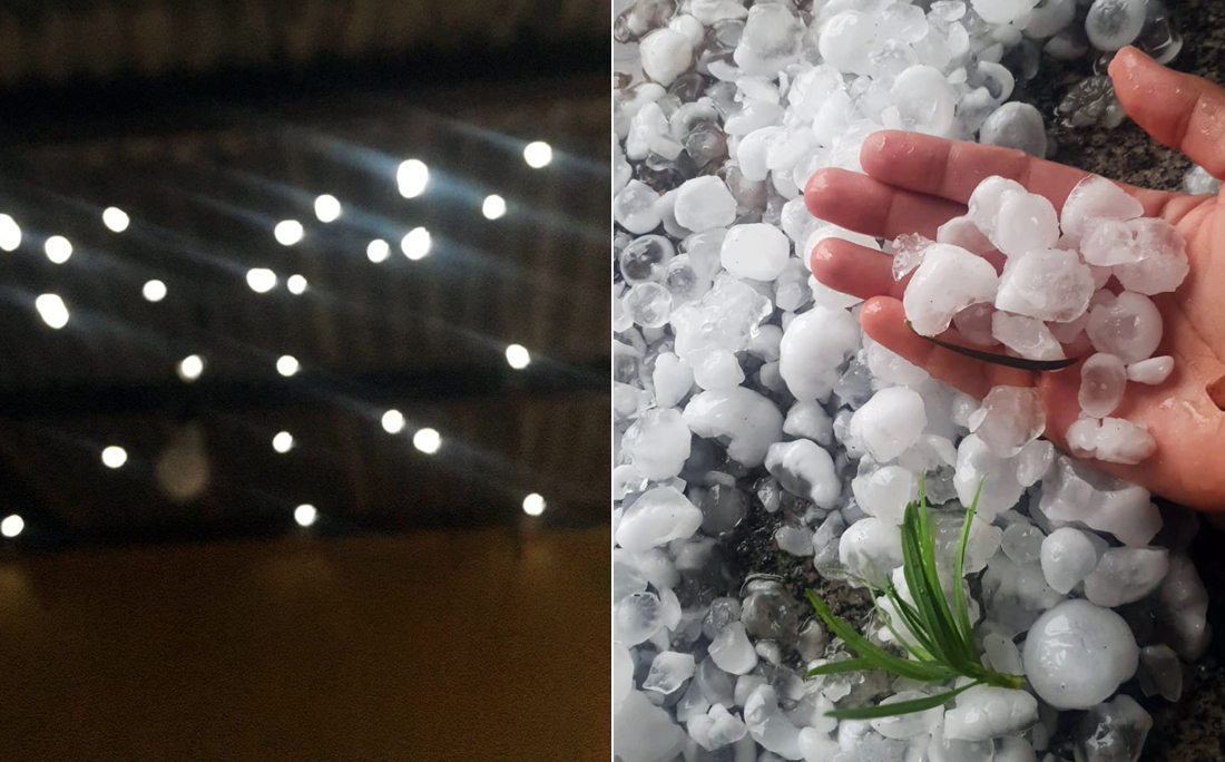 Vídeos mostram chuva de granizo em cidade do Oeste da Bahia ...